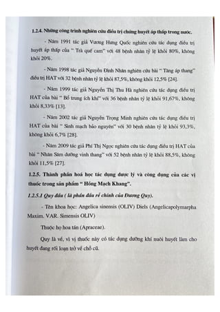 Nghiên cứu tác dụng của viên uống Hồng Mạch Khang trên người bệnh huyết áp thấp | PDF