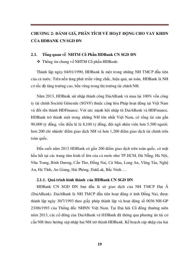 Nghiên Cứu Và Phân Tích Hoạt Động Cho Vay Khách Hàng Doanh Nghiệp Tại Ngân Hàng Thương Mại Cổ ...