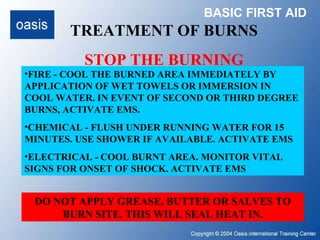 NGI-Basic First Aid | PPT | First Aid | Injuries