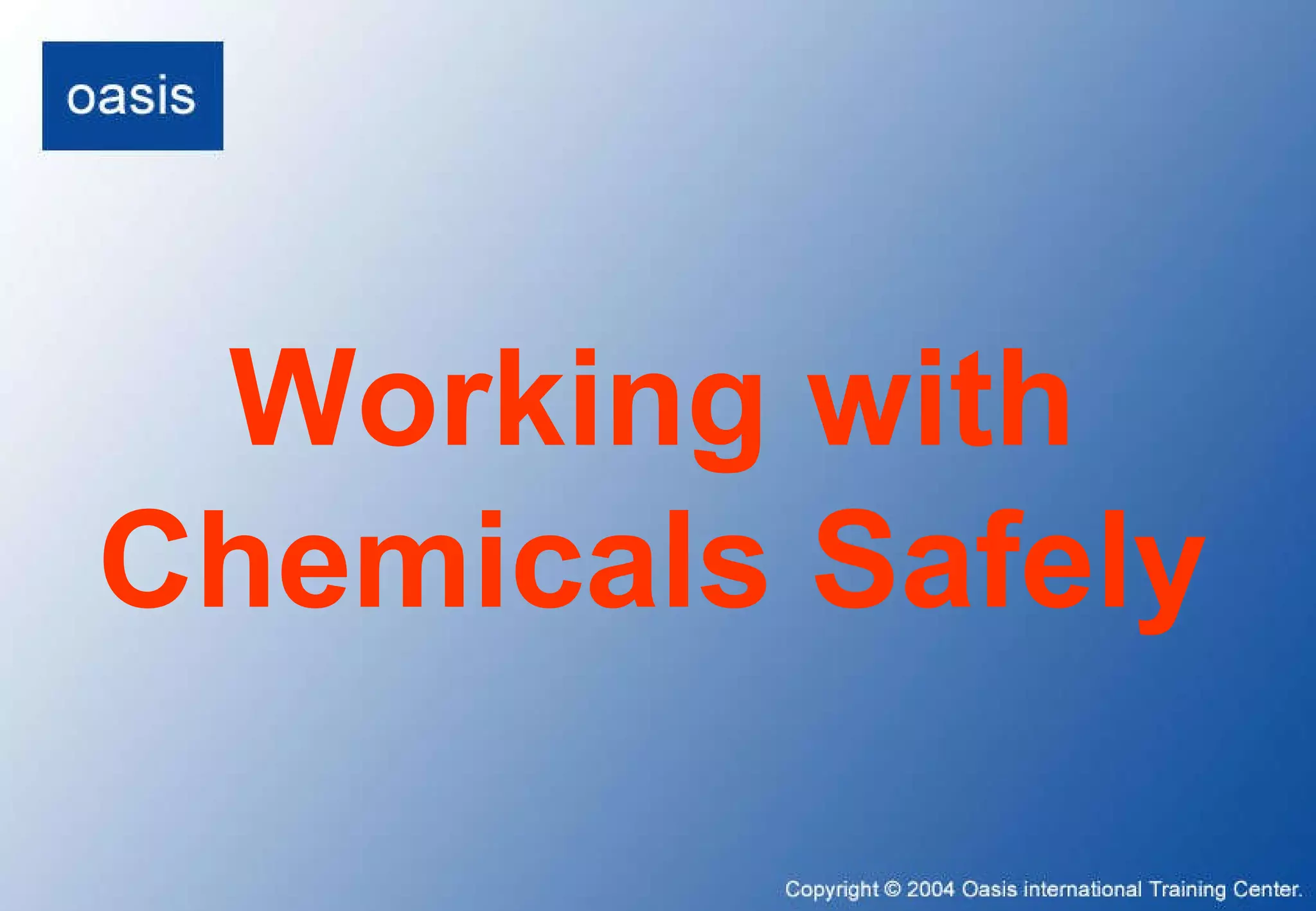 NGI-Chemical Handling | PPT