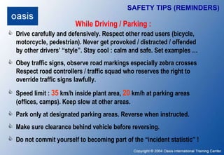 NGI-Defensive Driving | PPT | Auto Safety | Automotive