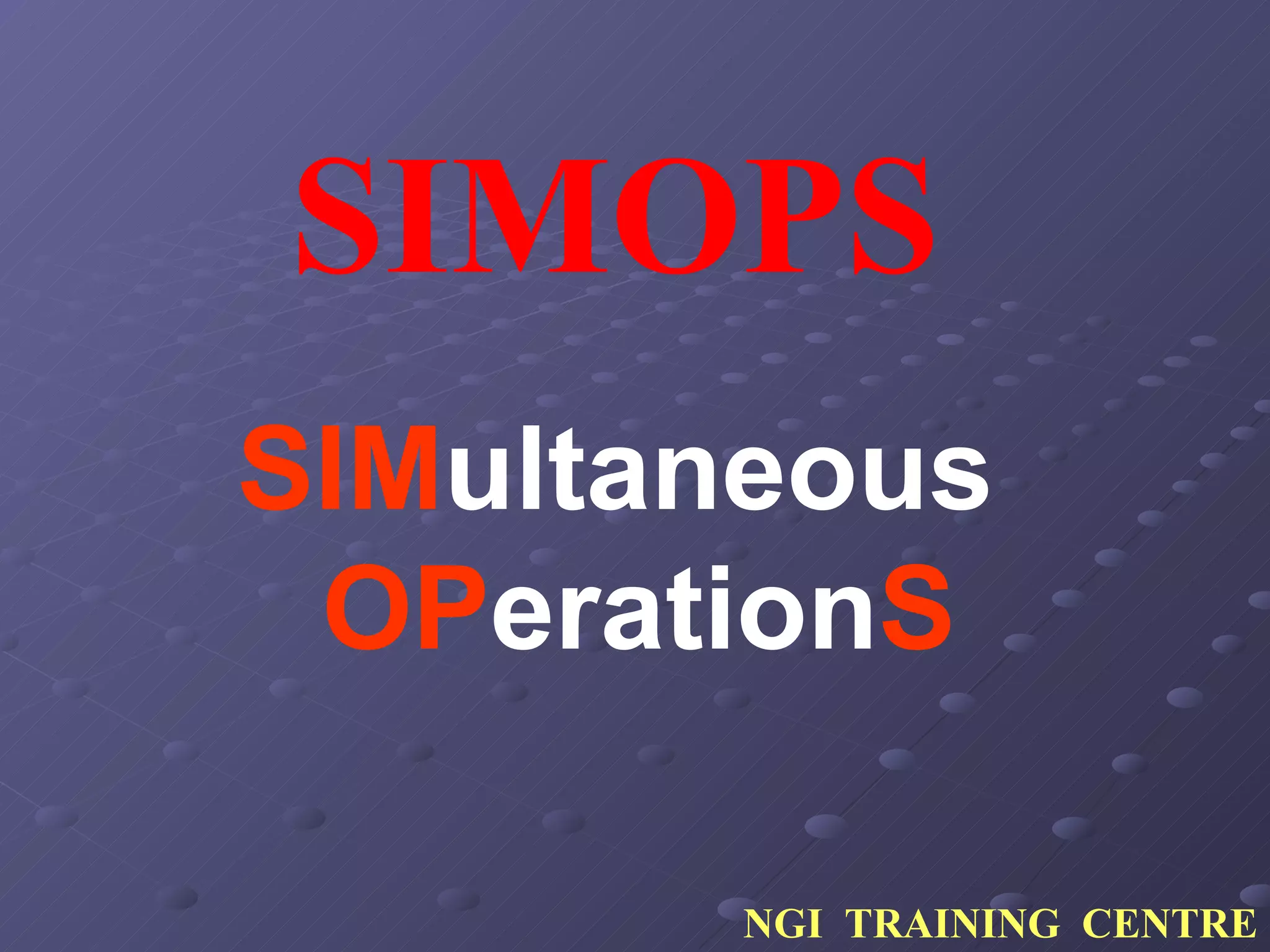 NGI-SIMOPS | PPT