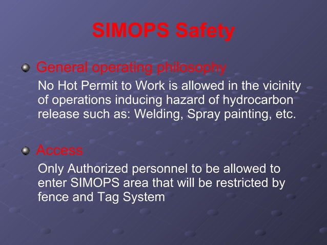 NGI-SIMOPS | PPT | Chemistry | Science