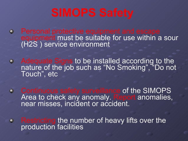 NGI-SIMOPS | PPT | Chemistry | Science