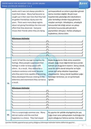 Ngilizce eviri_pasajlar_zafer_hoca_exclusive_document_part_2 | PDF