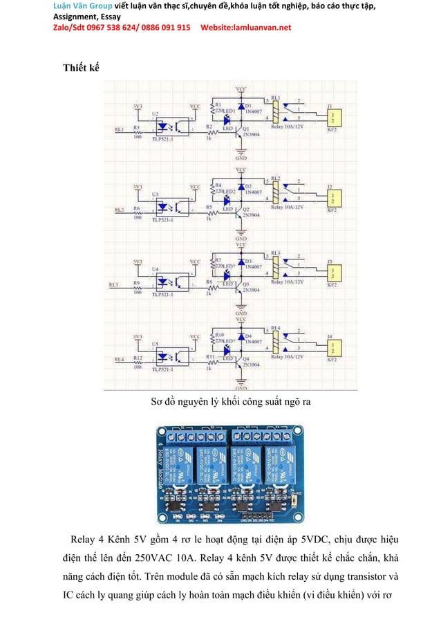 Đồ án Giám sát nhiệt độ độ ẩm và điều khiển thiết bị điện qua internet dùng module Arduino ...