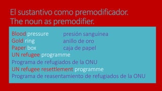 GRUPO NOMINAL Y SUS CLAUSULAS EN LA GRAMÁTICA | PPTX
