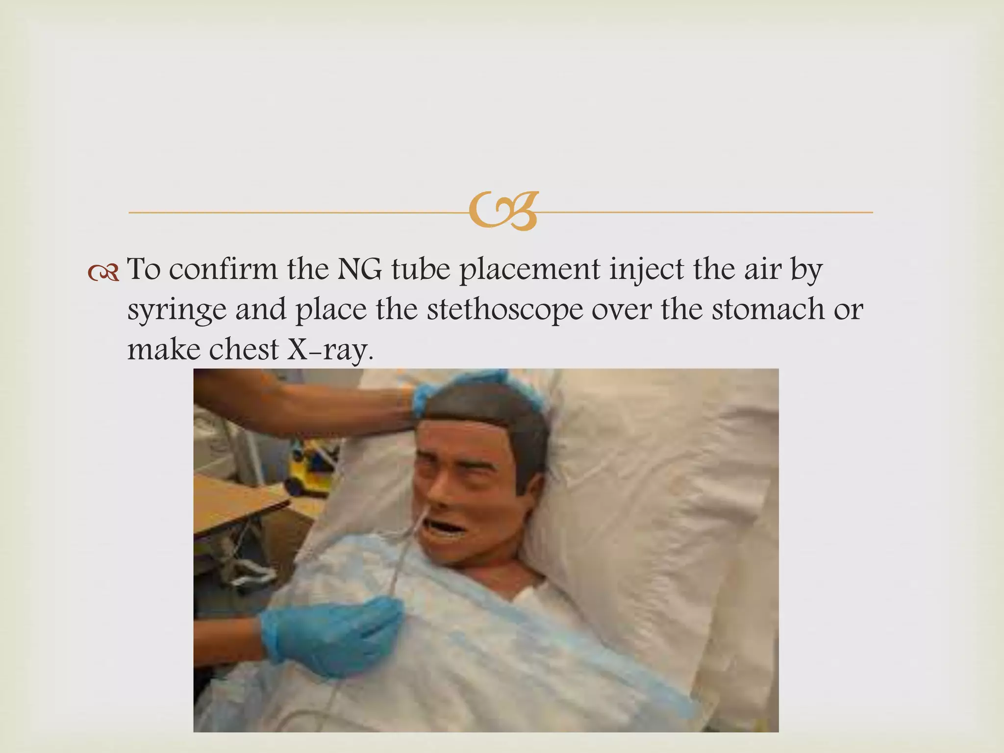 Nasogastric intubation | PPT