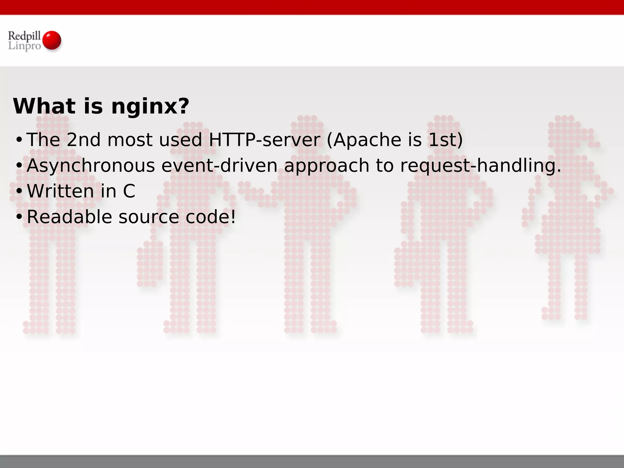 Extending functionality in nginx, with modules! | PPT