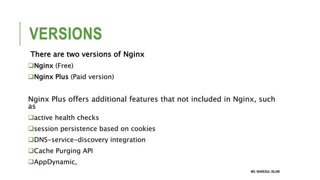 Introduction to NGINX web server | PPTX | Internet | Computing
