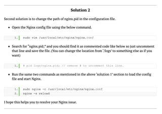 Nginx error-no-such-file-or-directory | PPT