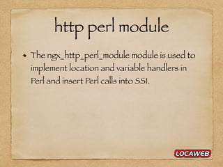 NginX - good practices, tips and advanced techniques | PPT