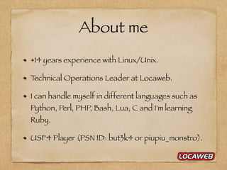 NginX - good practices, tips and advanced techniques | PPT
