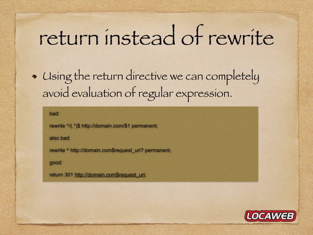 NginX - good practices, tips and advanced techniques | PPT