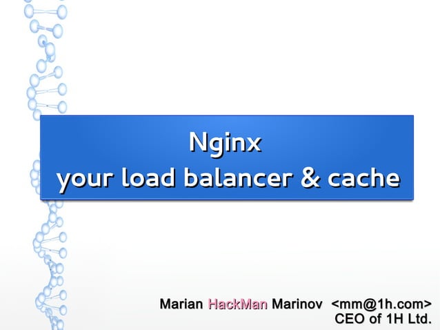 Load Balancing with Nginx | PPT