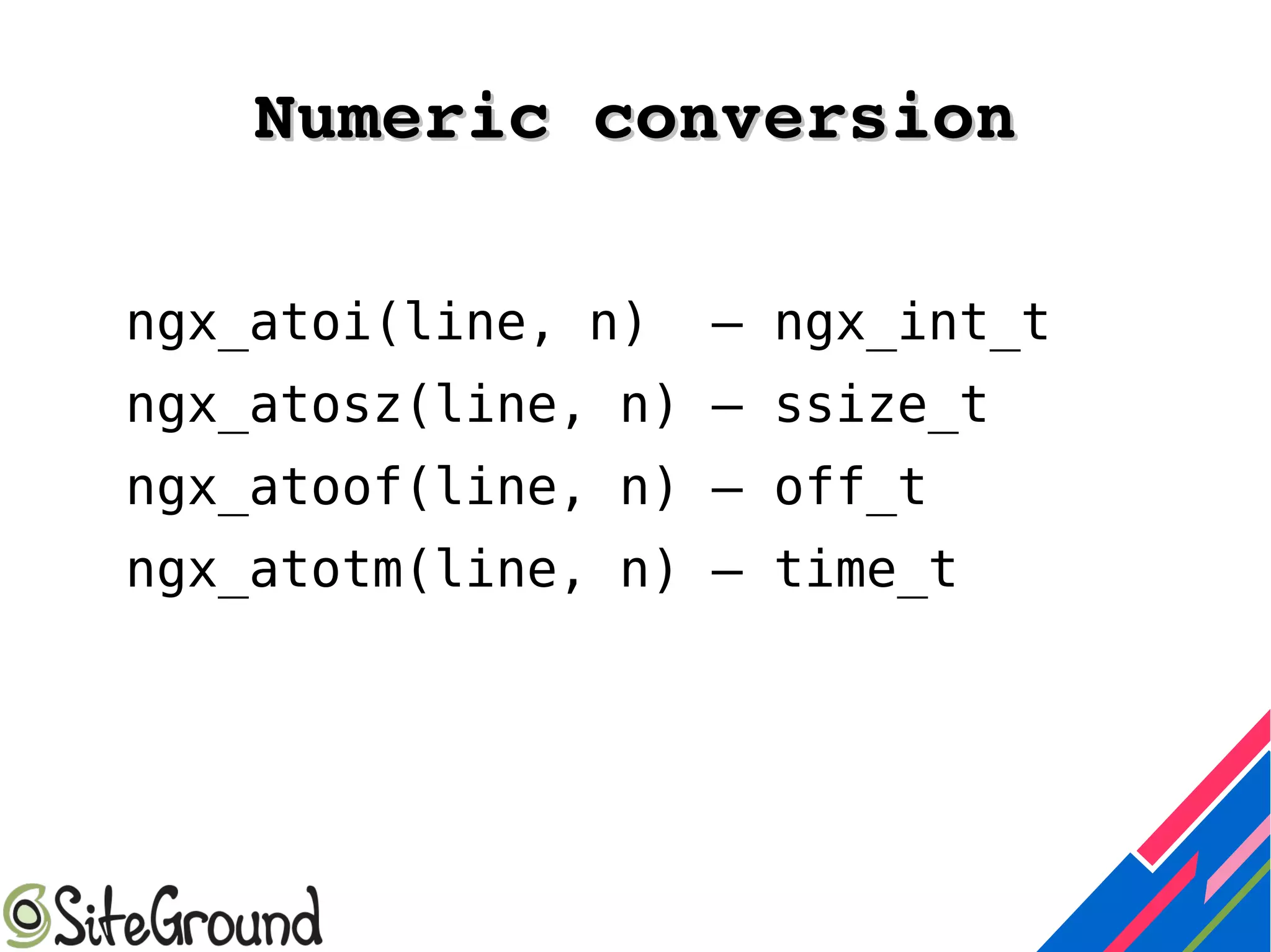 Writing Nginx Modules | PPT