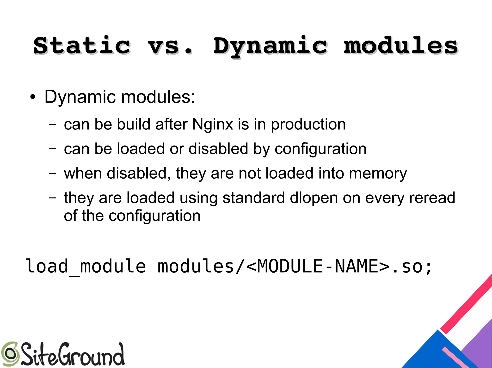 Writing Nginx Modules | PPT