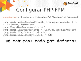 Introducción a Nginx y PHP FPM | PDF