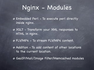 Nginx - Tips and Tricks. | PPT