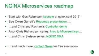 NGINX, Istio, and the Move to Microservices and Service Mesh | PPTX | Cloud Computing | Internet