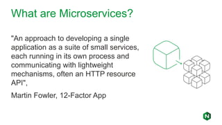 NGINX, Istio, and the Move to Microservices and Service Mesh | PPTX | Cloud Computing | Internet