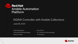 Automate your NGINX Environment with the Ansible Collection for NGINX Controller | PPT