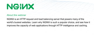 NGINX for Application Delivery & Acceleration | PPTX | Internet | Computing