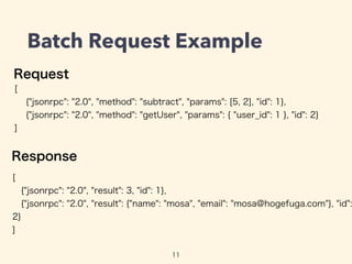 lua_nginx_module JSON-RPC 2.0 Batch Request | PPT