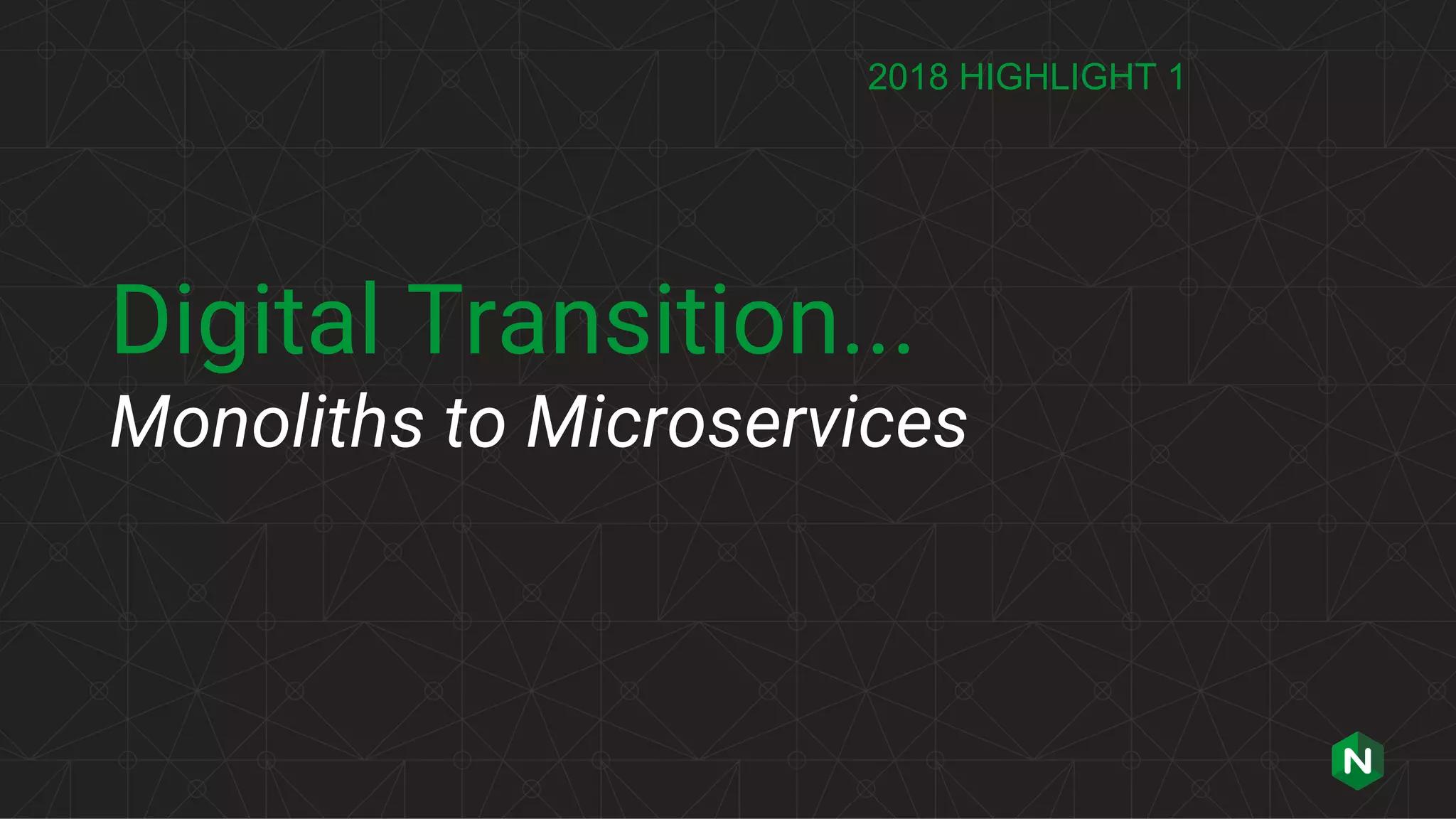 Nginx Microservices Reference Architecture Whats In Store For 2019