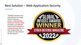 Keep Ahead of Evolving Cyberattacks with OPSWAT and F5 NGINX | PDF