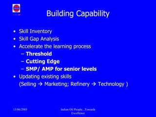 Accelerating Performance through Capability Building and Organisational ...