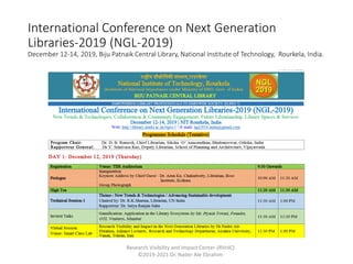 Research Visibility and Impact in the Next Generation Libraries | PPT