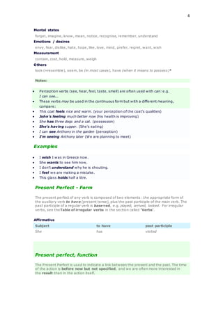 English grammar tenses | DOCX