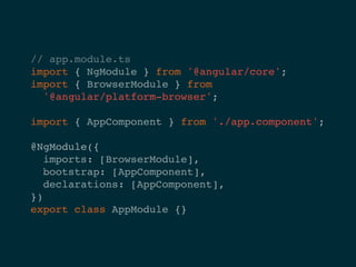 ngManila - Codename: Fireball - Hello World in Angular | PPT