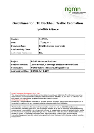 Ngmn whitepaper guideline_for_lte_backhaul_traffic_estimation_2 | PDF