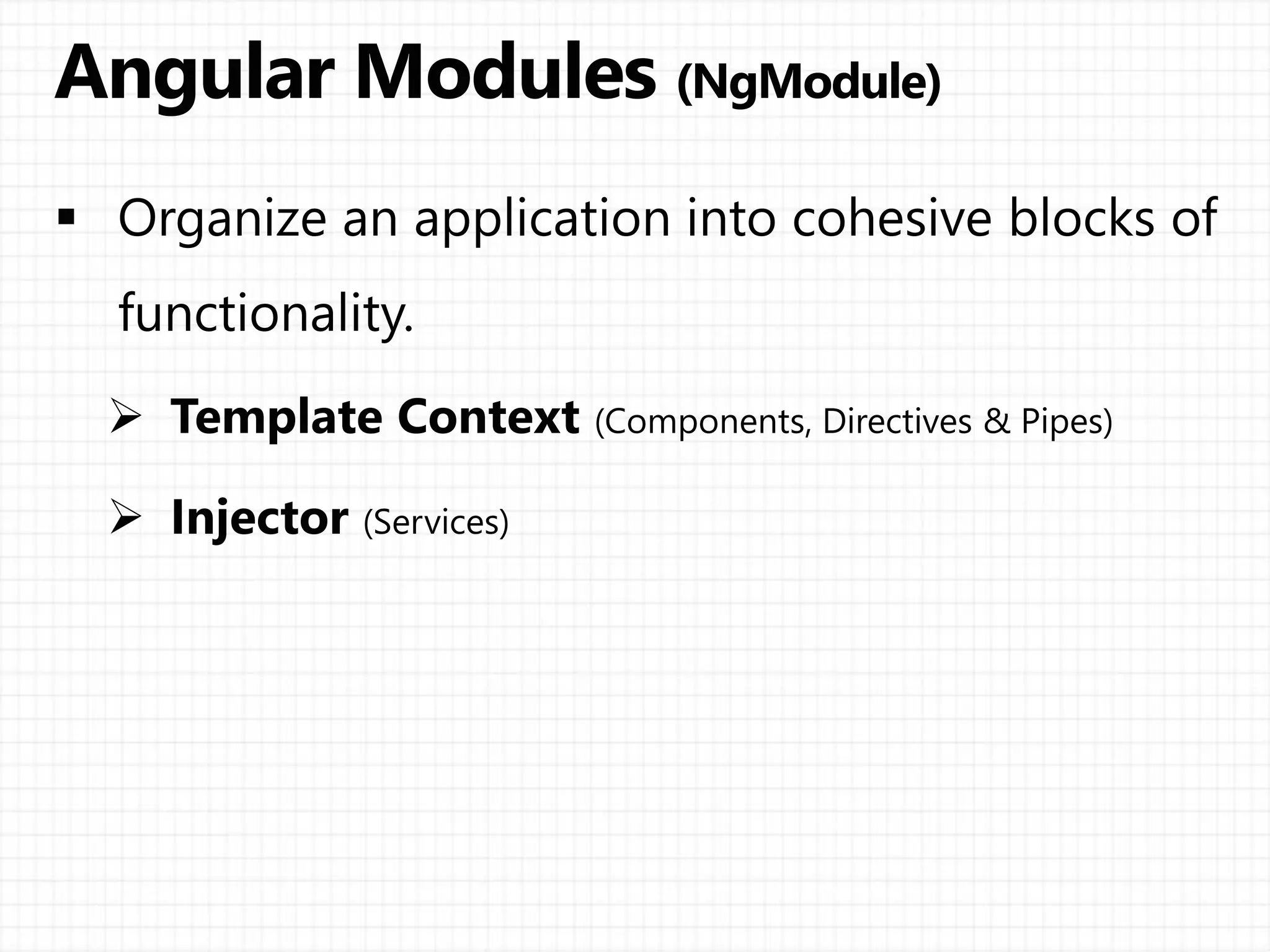 Angular 2 Ngmodule Ppt
