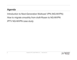 PLNOG 4: Emil Gągała - Deploying Next-Generation Multicast VPN | PDF