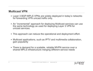 PLNOG 4: Emil Gągała - Deploying Next-Generation Multicast VPN | PDF