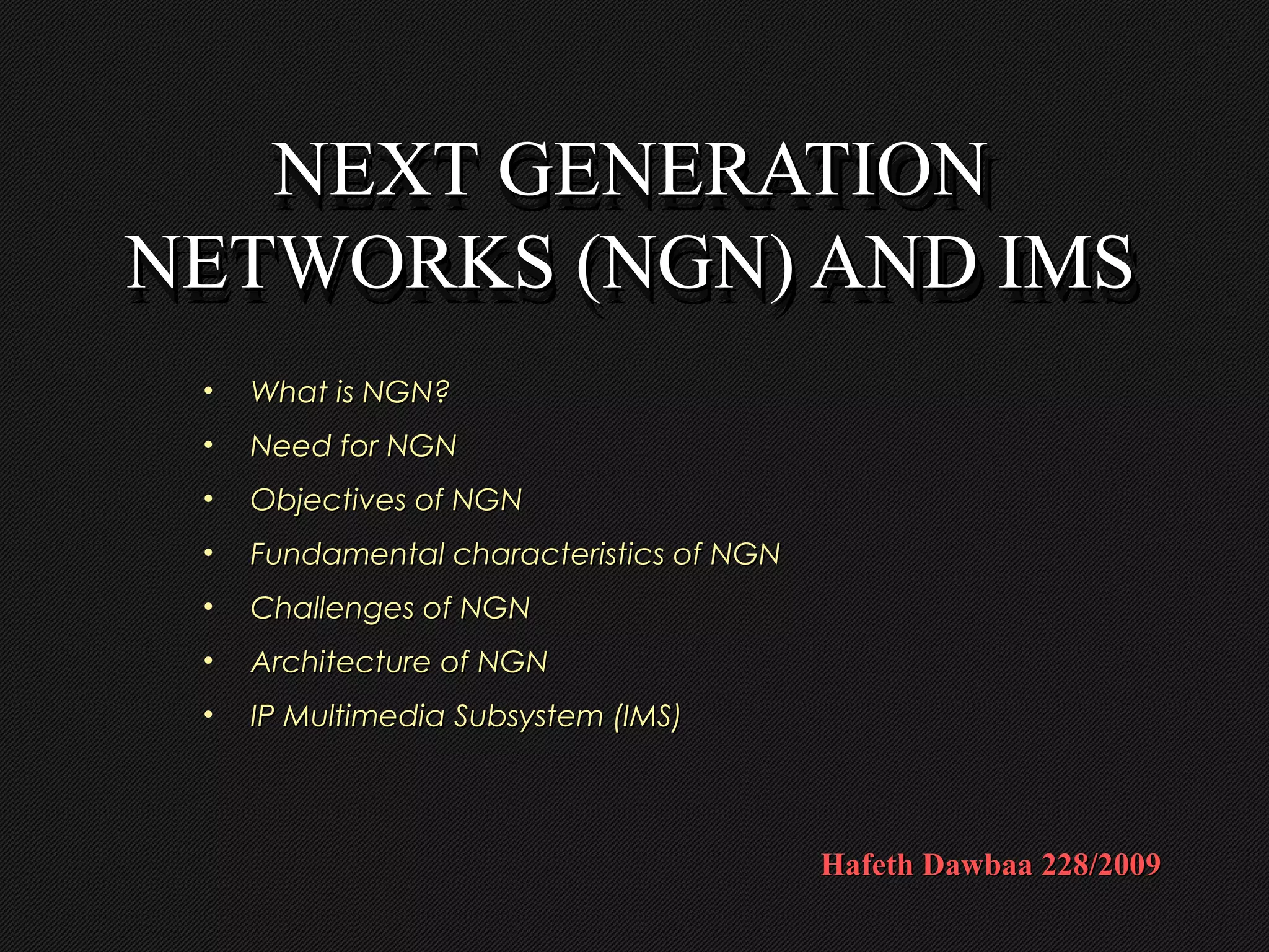 Ngn | PPT | Computer Networking | Computing