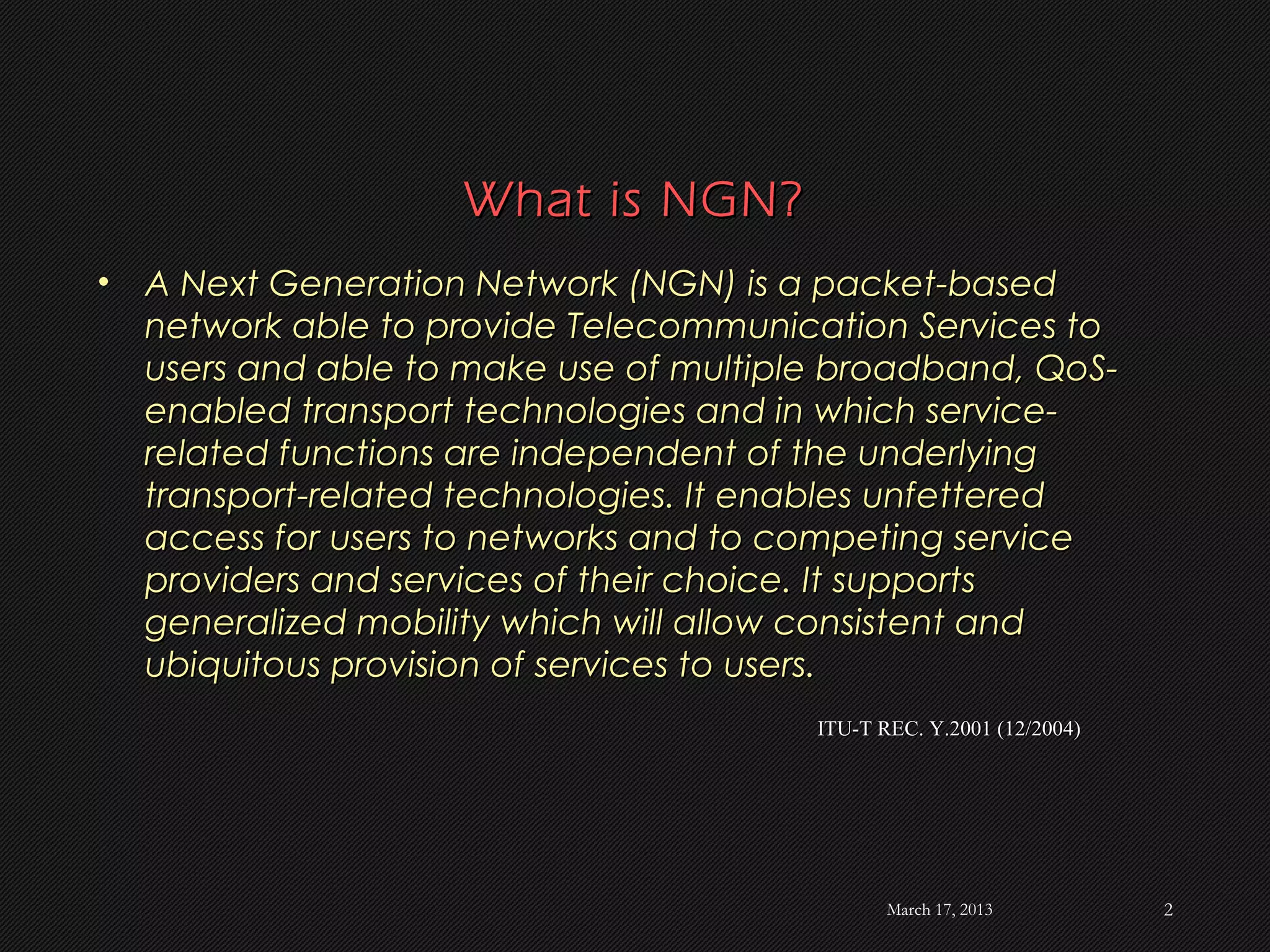 Ngn | PPT | Computer Networking | Computing