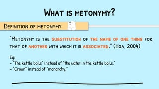 Metonymy Examples For Kids