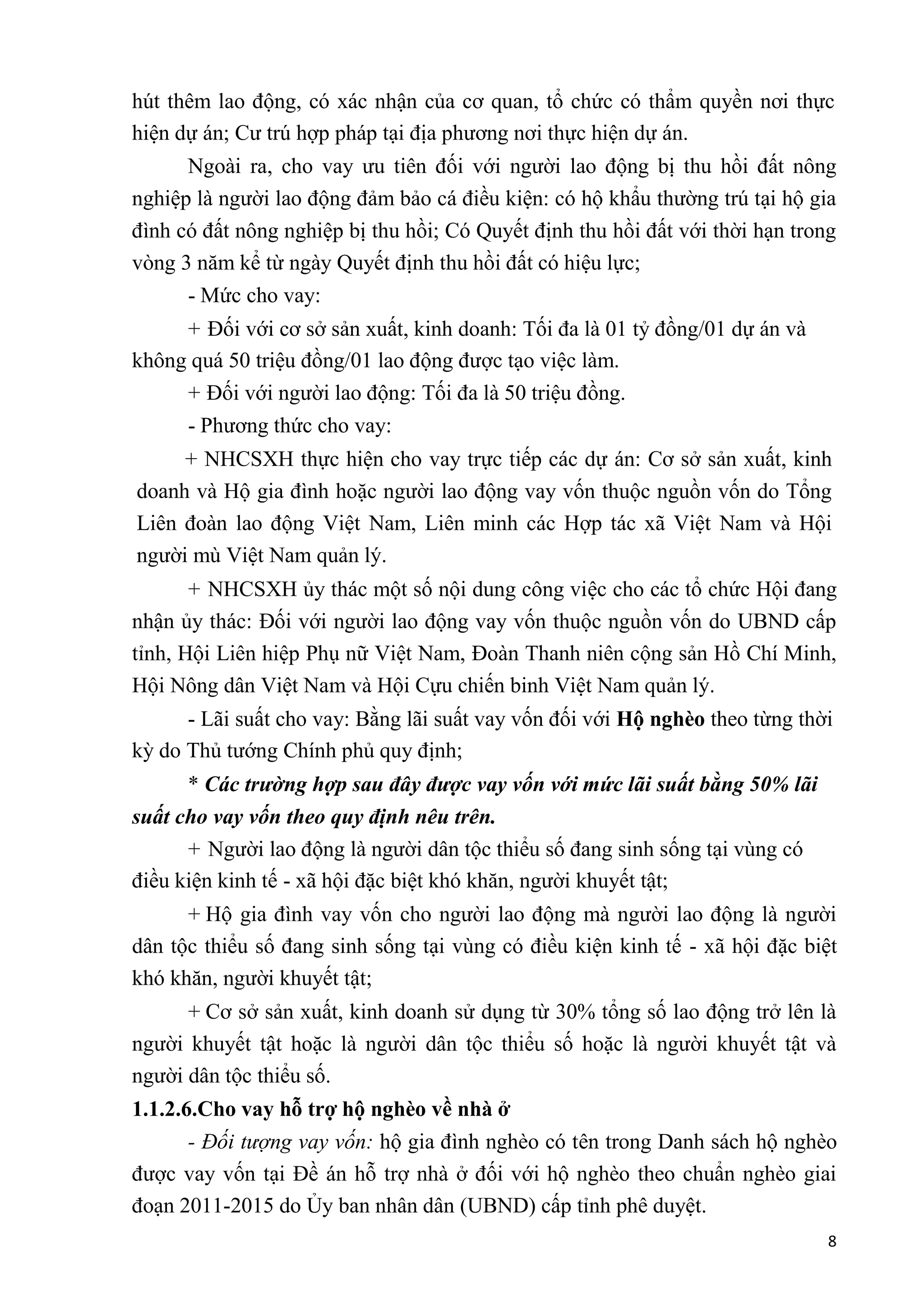Bài mẫu khóa luận tốt nghiệp tại ngân hàng Chính sách xã hội | DOC