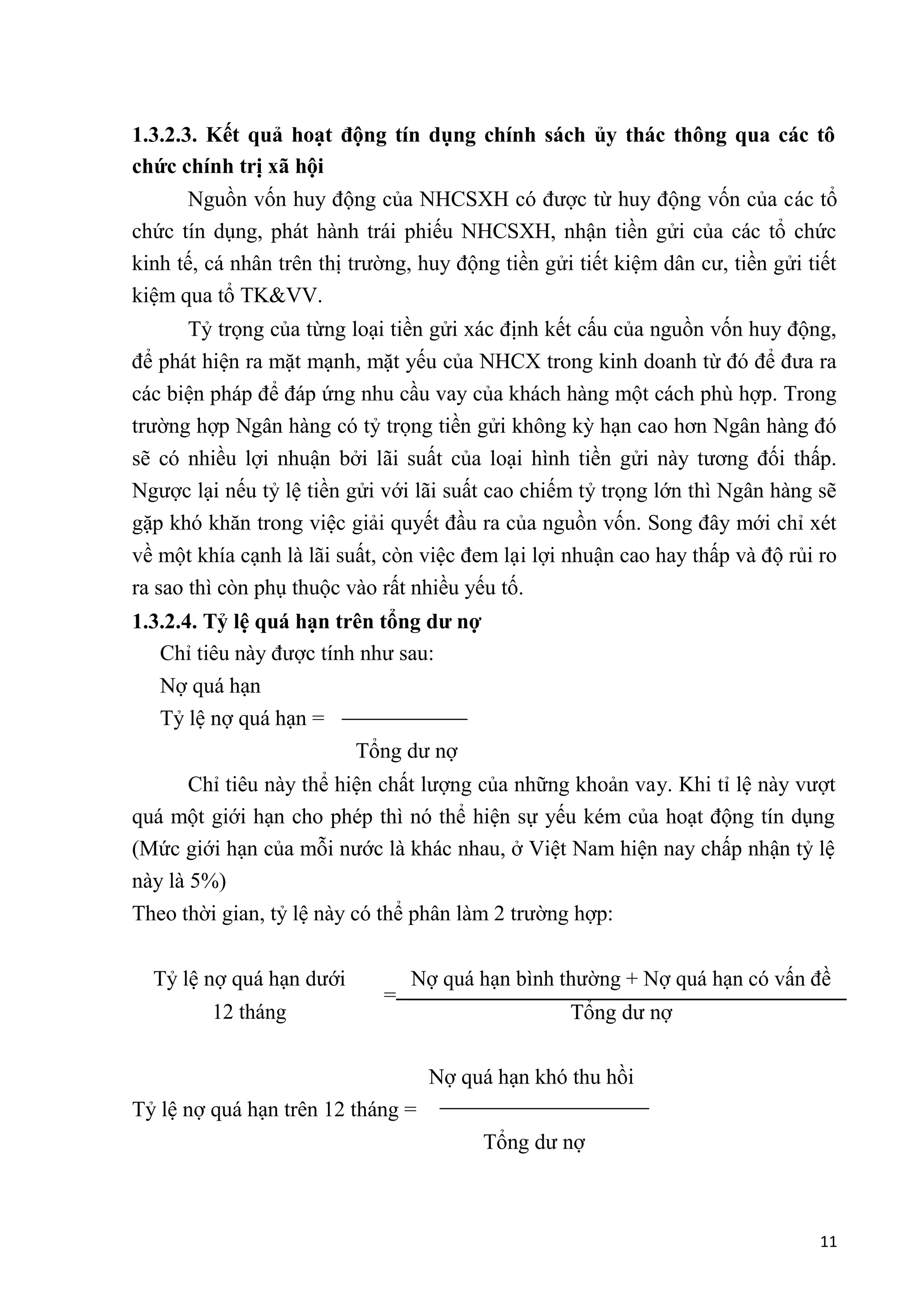 Bài mẫu khóa luận tốt nghiệp tại ngân hàng Chính sách xã hội | DOC