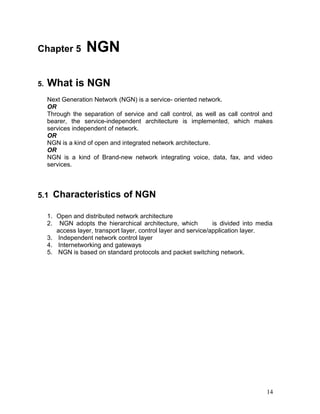 NGN internship PTCL | DOC