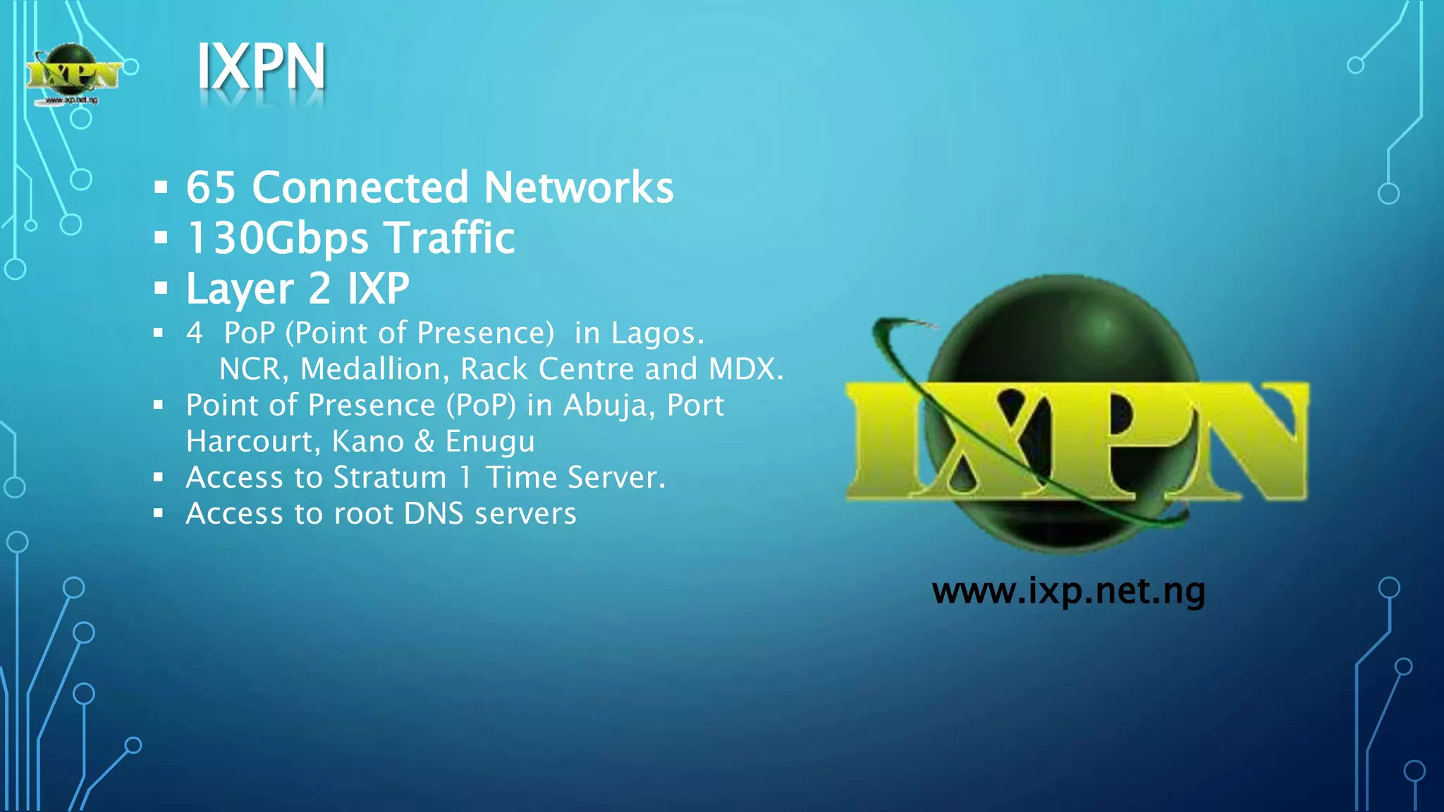 Internet Peering and the Role of an IXP | PPT