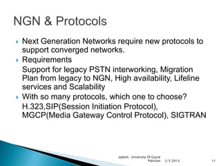 NGN Next Generation Networks | PDF