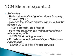 NGN Next Generation Networks | PDF