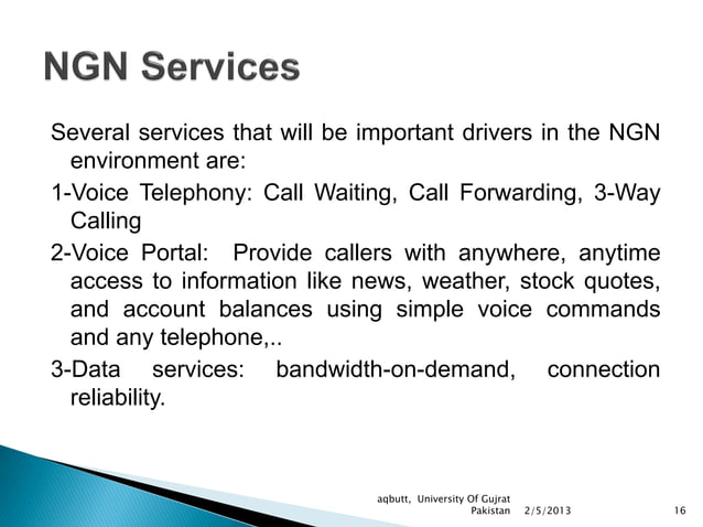 NGN Next Generation Networks | PDF | Computer Networking | Computing