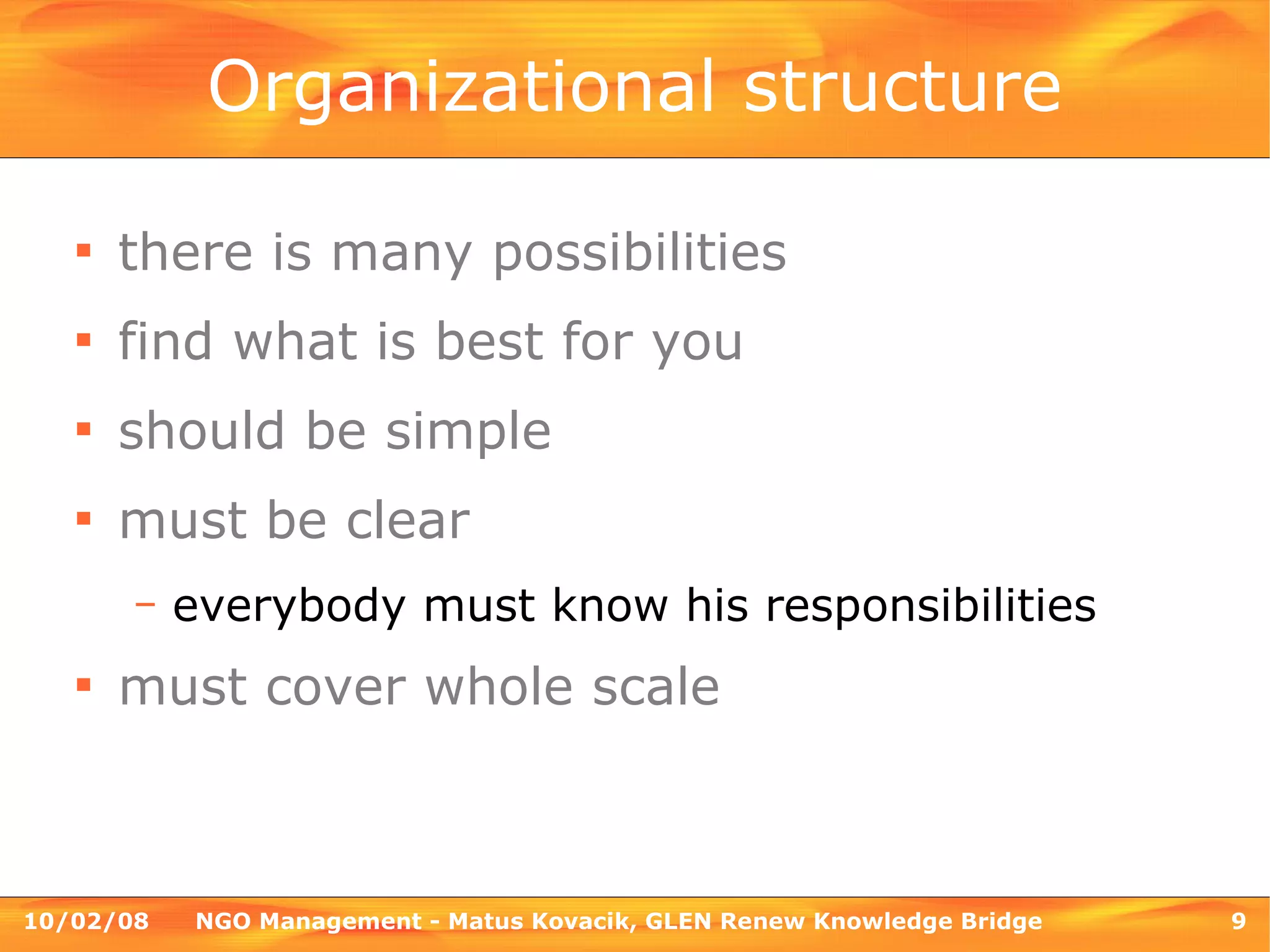 Ngo Management | ODP