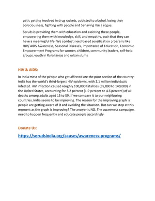 Ngo awareness programs in kurnool | DOCX